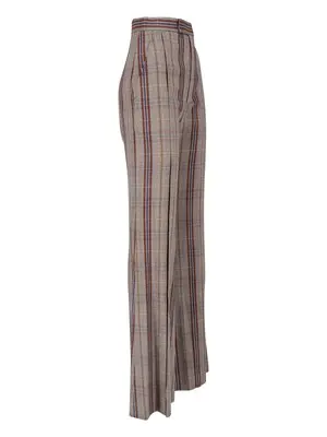VIVIENNE WESTWOOD Wide Check Trousers
