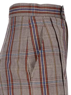 VIVIENNE WESTWOOD Wide Check Trousers