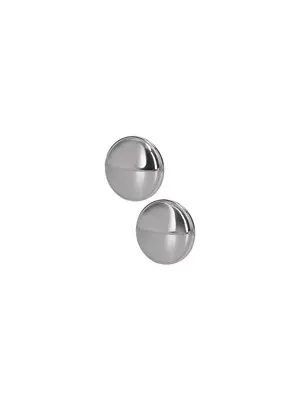 LEMAIRE Plated Brass Hoop Earrings - Silver