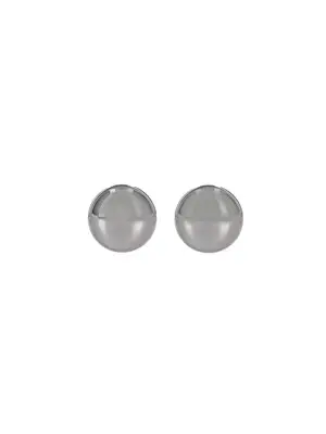 LEMAIRE Plated Brass Hoop Earrings