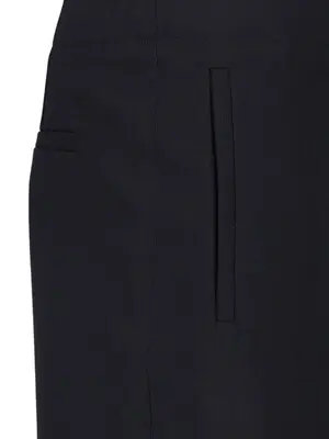 Khaite Straight Leg Virgin Wool Trousers
