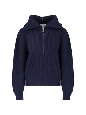 Malo Cashmere Zip Sweater