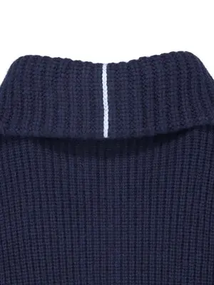 Malo Cashmere Zip Sweater