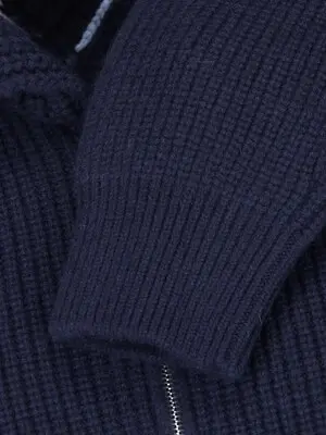 Malo Cashmere Zip Sweater