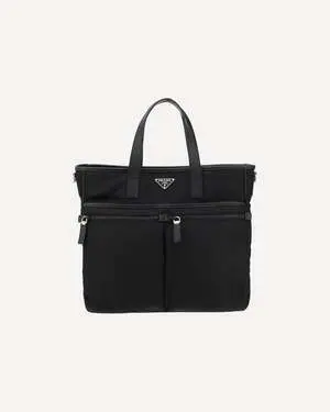 Prada Logoed Tote Bag