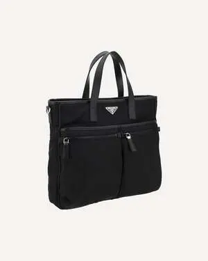 Prada Logoed Tote Bag