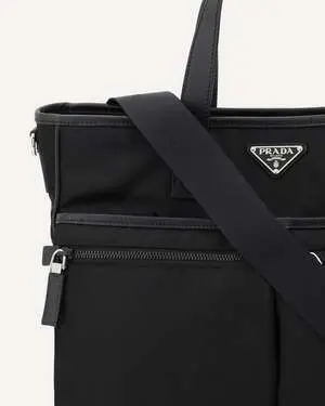 Prada Logoed Tote Bag