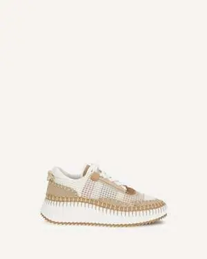 Chloé Nama Sneakers - Beige