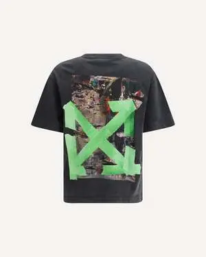 Off-White Skate Arrow Bacco T-shirt Ale
