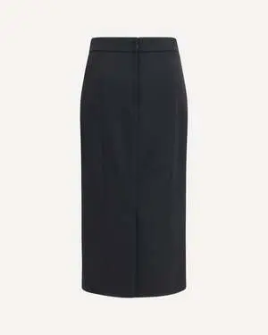 Dolce & Gabbana Stretch Wool Pencil Skirt
