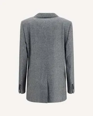 Dolce & Gabbana Prince Of Wales Single Breasted Blazer