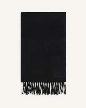 Max Mara Dalia Cashmere Scarf - Black