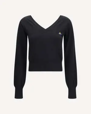 VIVIENNE WESTWOOD Beatrice V-neck Sweater Feale