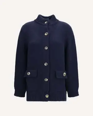 ELLA High Neck Cardigan