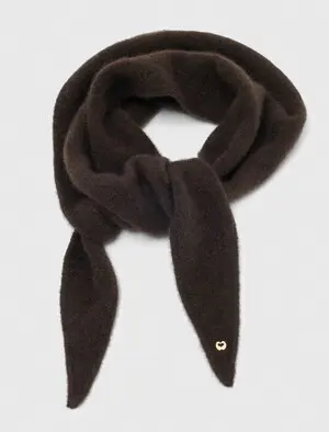 Maje Yak Blend Triangle Scarf