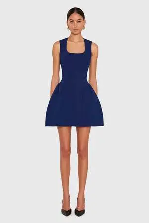 Amanda Uprichard Leora Dress - Navy