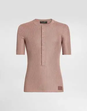 Dolce & Gabbana Serafino Silk Pullover