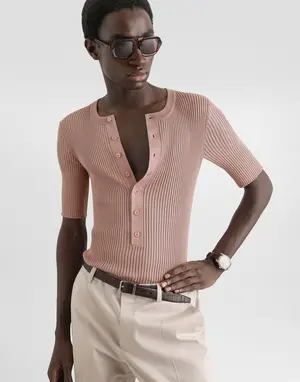 Dolce & Gabbana Serafino Silk Pullover