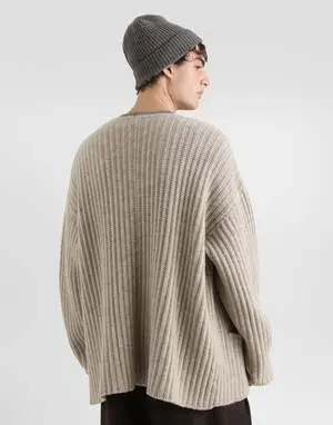 Dolce & Gabbana Serafino Ribbed Silk Pullover