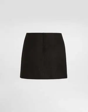 Dolce & Gabbana Miniskirt In Fabric