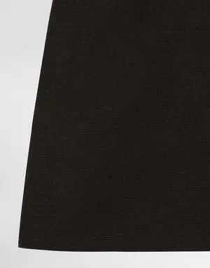 Dolce & Gabbana Miniskirt In Fabric