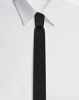 Dolce & Gabbana Silk Tie - Black