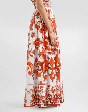 Dolce & Gabbana Majolica-print Maxi Dress