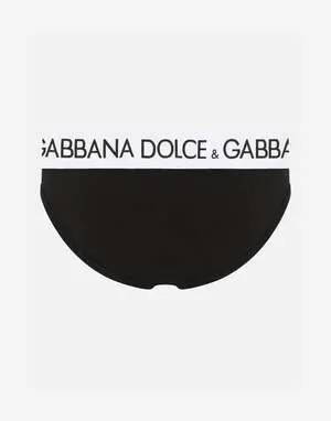 Dolce & Gabbana Mid-rise Briefs In Two-way Stretch Cotton