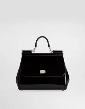 Dolce & Gabbana Large Sicily Handbag - Black