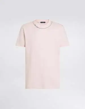 Dolce & Gabbana T-shirt M/corta Giro - Pink