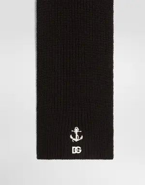 Dolce & Gabbana Ribbed Knit Scarf
