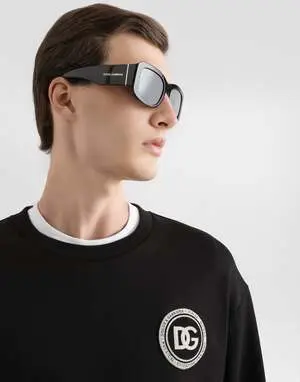 Dolce & Gabbana Jersey Sweatshirt With Patch