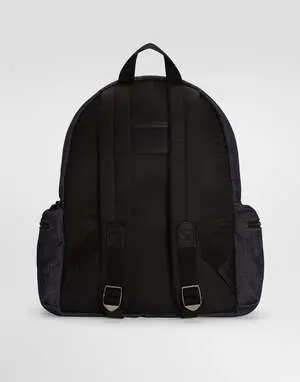 Dolce & Gabbana Denim Backpack With Logo