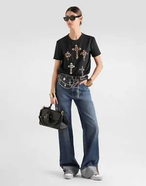 Dolce & Gabbana Embroidered Cotton T-shirt