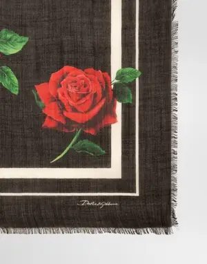 Dolce & Gabbana Rose- Cotton Stole