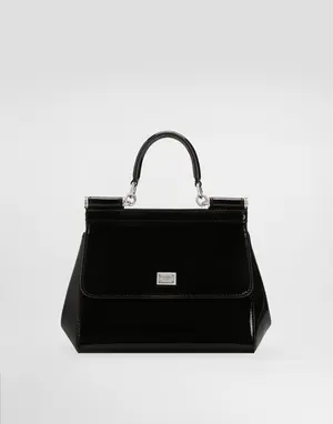 Dolce & Gabbana Kim Medium Sicily Handbag - Black