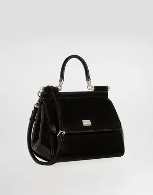 Dolce & Gabbana Kim Medium Sicily Handbag - Black