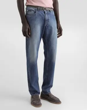 Dolce & Gabbana Embroidered Denim Trousers