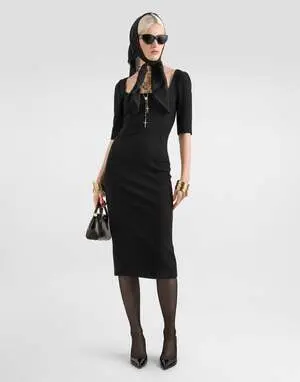 Dolce & Gabbana Double Wool Crêpe Dress