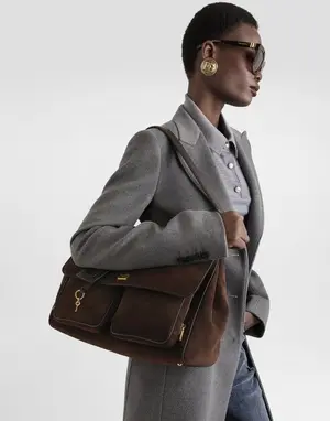 Dolce & Gabbana My Sicily Handbag In Split Calfskin
