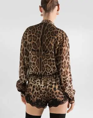 Dolce & Gabbana Leo- Georgette Shirt