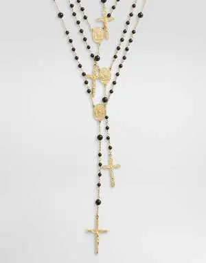 Dolce & Gabbana Multi Rosary Necklace