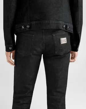 Dolce & Gabbana Slim Fit Denim Trousers