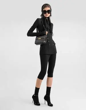 Dolce & Gabbana Milano Stitch Jersey Leggings