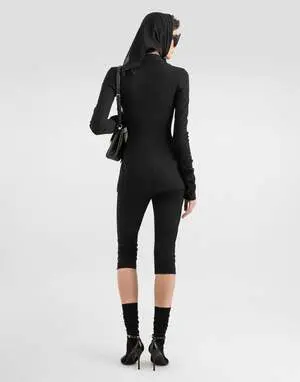 Dolce & Gabbana Milano Stitch Jersey Leggings
