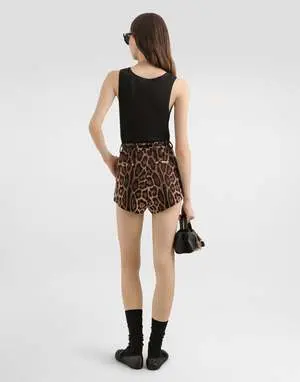 Dolce & Gabbana Ribbed Tank Top With Dg Embroidery And Rhinestones