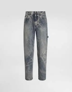 Dolce & Gabbana Denim Trousers - Multicolor