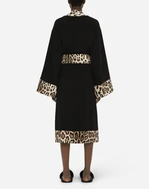 Dolce & Gabbana Cotton Terry Bathrobe