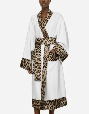 Dolce & Gabbana Cotton Terry Bathrobe