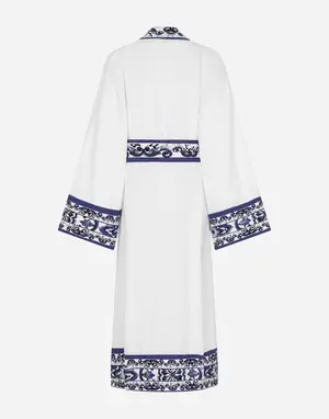 Dolce & Gabbana Cotton Terry Bathrobe